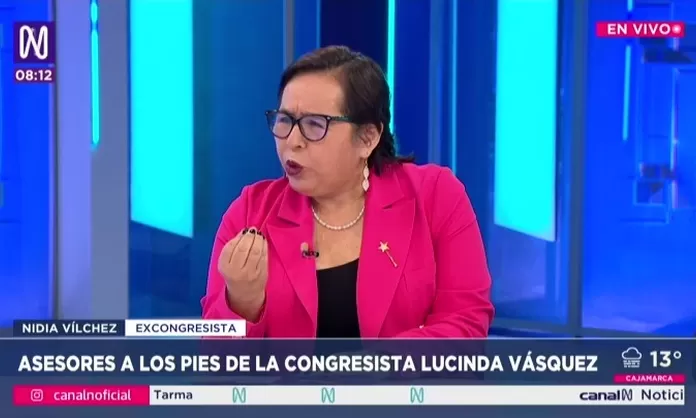 Nidia Vílchez califica de indignante el hecho protagonizado por Lucinda ...