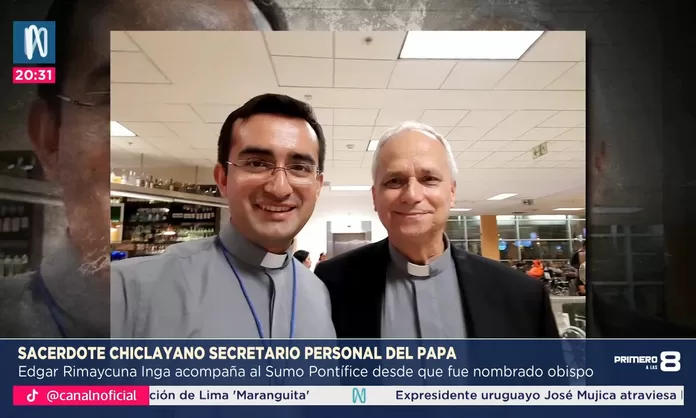Papa León XIV nombra chiclayano como secretario personal | Canal N