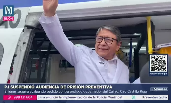 Poder Judicial evalúa prisión preventiva contra Ciro Castillo Rojo ...
