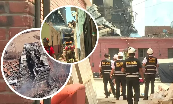Policía investiga causas del incendio en Barrios Altos | Canal N