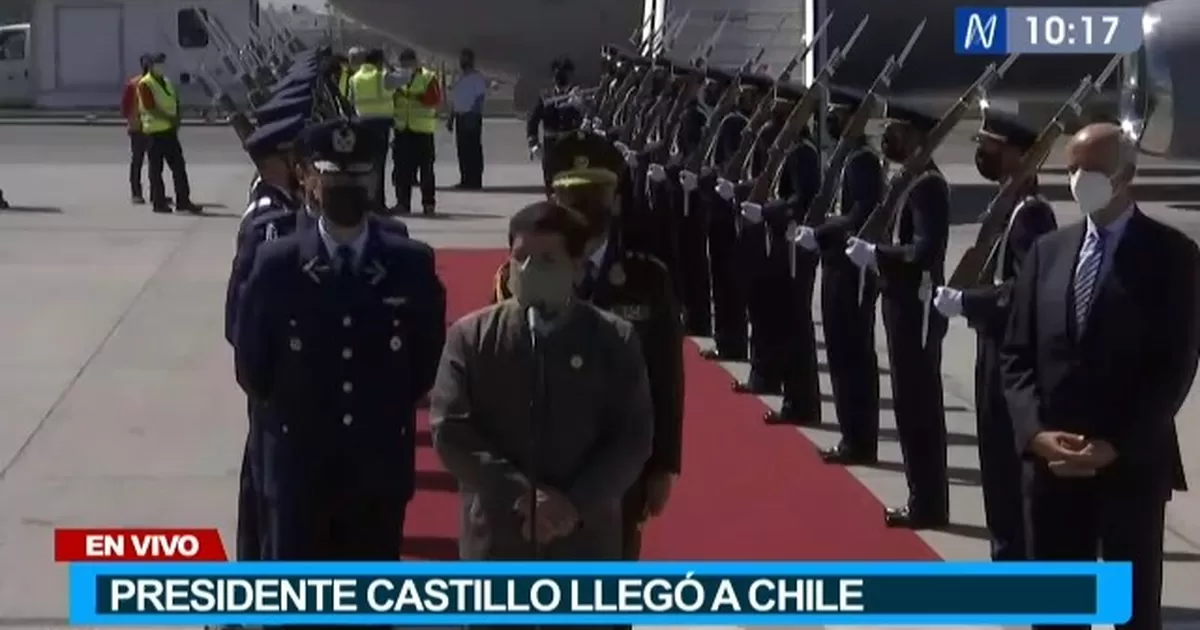 Presidente Castillo en Chile: "Nos une la historia, nos une los retos ...