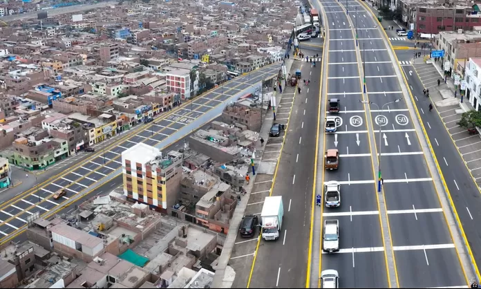 San Martín de Porres: Inauguran renovada avenida Perú | Canal N