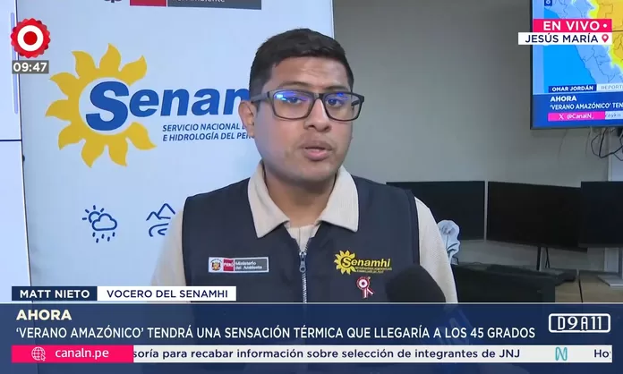 Senamhi advierte temperaturas de hasta 36 grados en la selva | Canal N