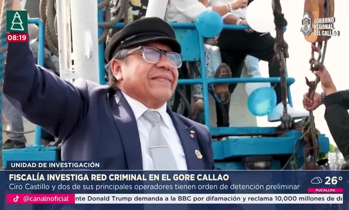 Los socios del GORE Callao operaron desde el 2023 | Canal N