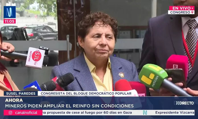 Susel Paredes rechaza que el Banco Nación compre oro informal | Canal N