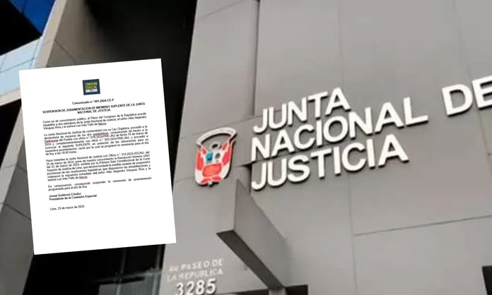 Suspenden juramentación de nuevo miembro de la JNJ | Canal N