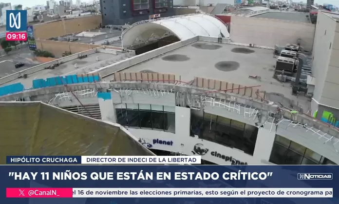 Tragedia en Real Plaza Trujillo: 11 niños en estado crítico | Canal N