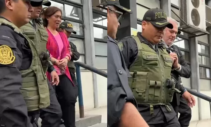 Trasladan a Sada Goray y Mauricio Fernandini a carceleta del INPE para ser clasificados | Canal N