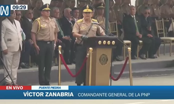 Víctor Zanabria fue nombrado oficialmente como comandante general de la ...