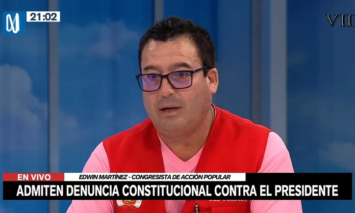 [VIDEO] Edwin Martínez: Si fueramos un Congreso de derecha, hace mucho ...