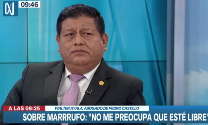 Walter Ayala: No nos preocupa que Salatiel Marrufo esté libre | Canal N