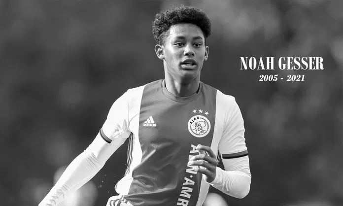 Ajax: Muere a los 16 años el futbolista Noah Gesser, una de las ...