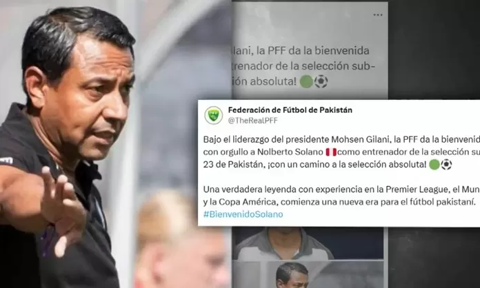 Nolberto Solano será DT de la selección de Pakistán | Canal N