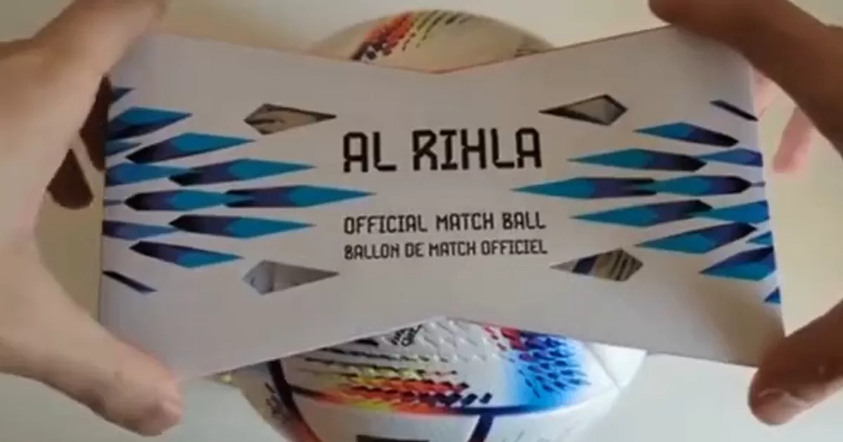 FIFA presentó el balón oficial de Qatar 2022: Se llama Al Rihla