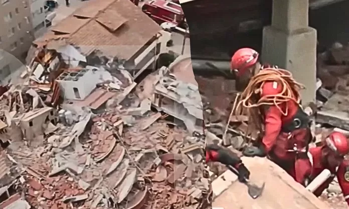 Argentina: Un muerto tras derrumbe de edificio | Canal N