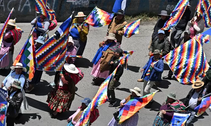 Seguidores de Evo Morales marchan contra el gobierno | Canal N