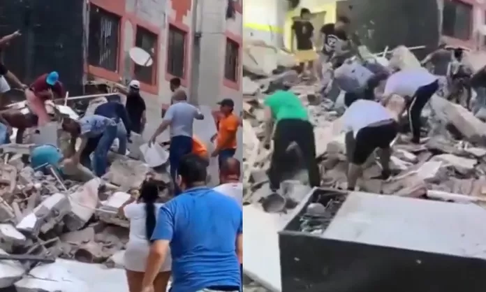 Colombia: Un muerto y varios heridos tras derrumbe de edificio | Canal N