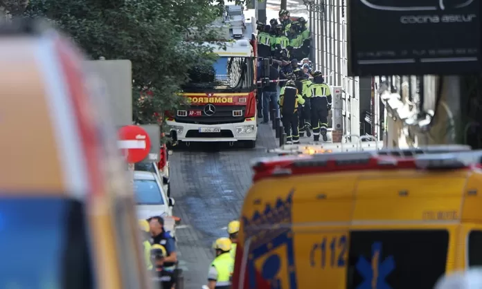 España: dos muertos y dos desaparecidos tras derrumbe en Madrid | Canal N