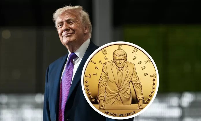 Estados Unidos aprueba moneda de oro con imagen de Donald Trump | Canal N