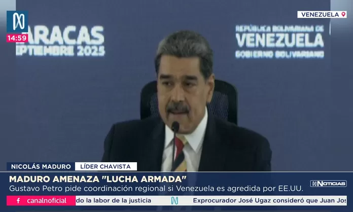 Maduro listo para “lucha armada” si EE.UU. invade Venezuela | Canal N
