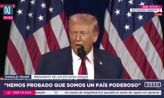 Trump: Estados Unidos es el país más poderoso y temido del mundo | Canal N