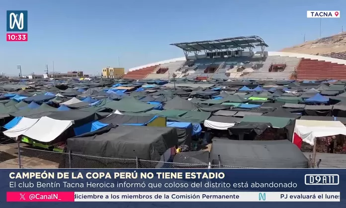 Bentín Tacna Heroica, campeón de la Copa Perú, sin estadio propio | Canal N