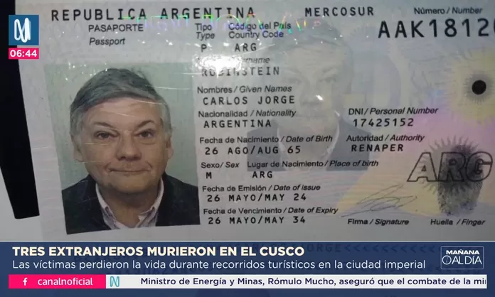 Cusco: Tres turistas extranjeros murieron en menos de 20 días | Canal N