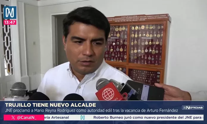 JNE proclamó a Mario Reyna alcalde de Trujillo | Canal N