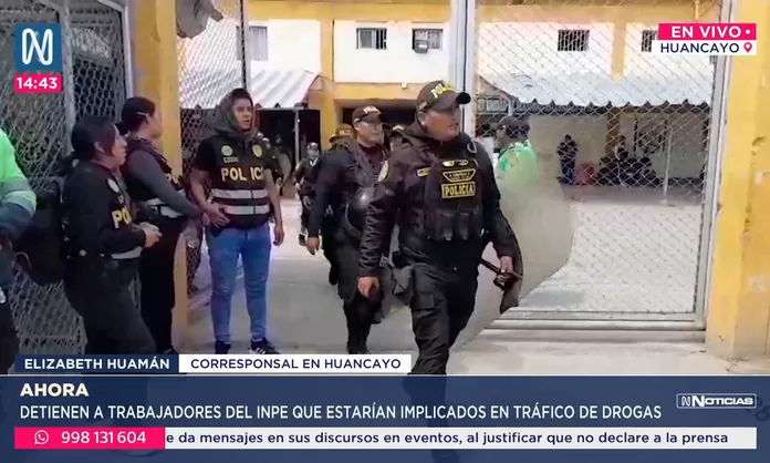 Detienen a trabajadores del INPE por red de drogas | Canal N