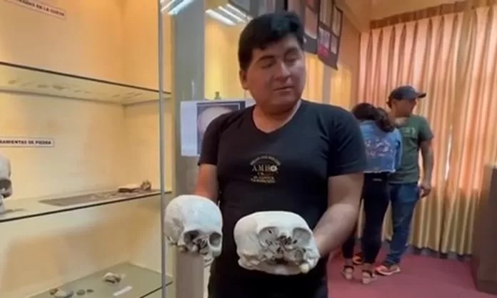[VIDEO] Huánuco: Hallan cráneos con forma de corazón y órbita ocular ...
