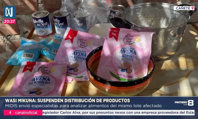 Wasi Mikuna: Suspenden distribución de productos en Cañete | Canal N