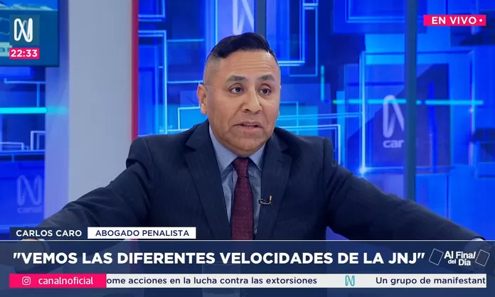 Carlos Caro: Vemos las diferentes velocidades de la JNJ | Canal N