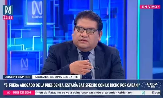 Joseph Campos: Hay una vocación de quitar la presidencia por las ...
