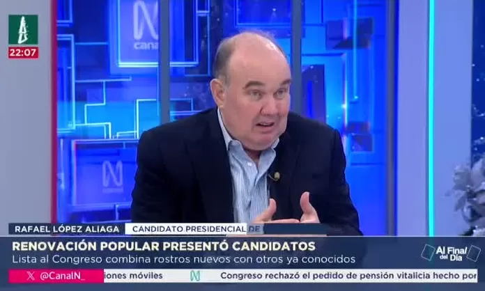 López Aliaga: El único partido que habla de corrupción es Renovación ...