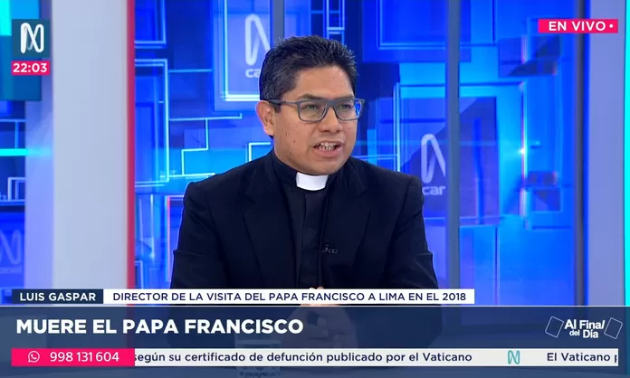 Luis Gaspar: El Papa vino al Perú a confirmarnos en la Fe | Canal N