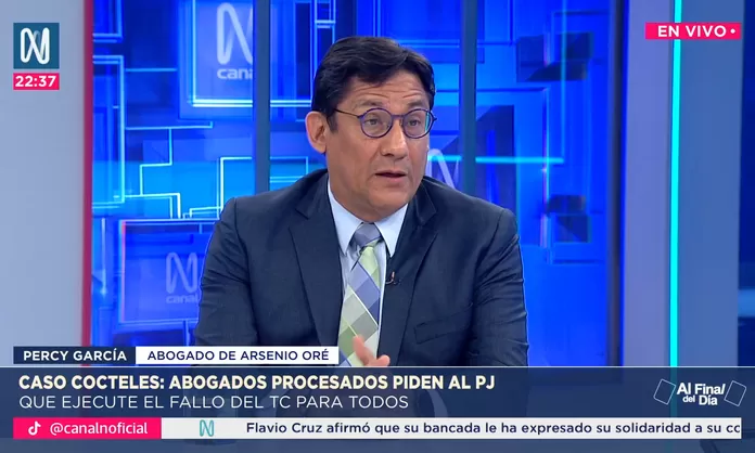 Percy García: El TC ha determinado que un fiscal de estas ...