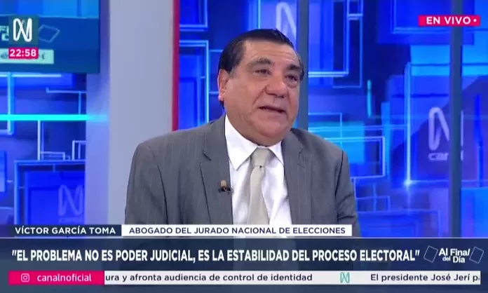 Víctor García Toma: "El problema no es el Poder Judicial, es la ...