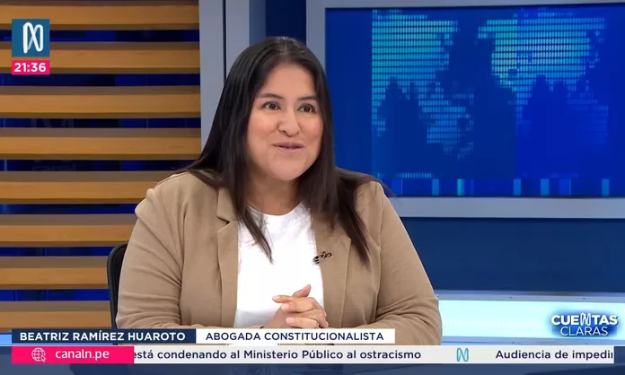 Beatriz Ramírez: En el Congreso no se ordenan cuál denuncia presentar ...