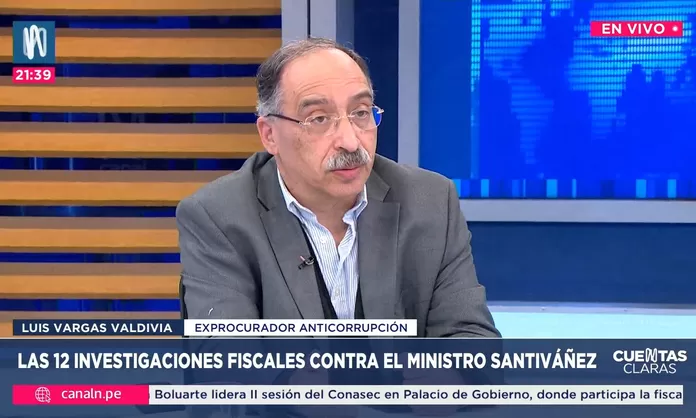 Luis Vargas Valdivia: El nombramiento de Santiváñez es una falta de ...