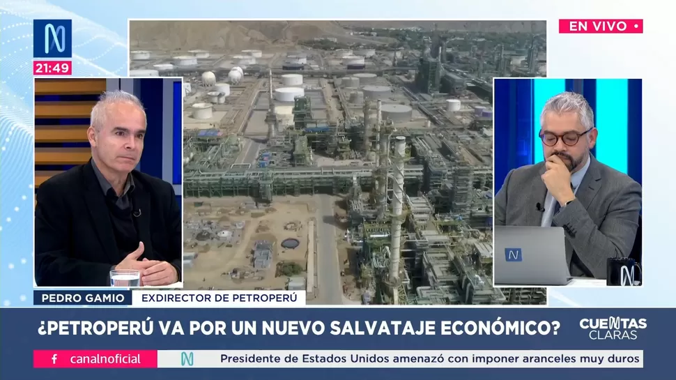 Pedro Gamio advierte que deuda de Petroperú se aproximaría a US$ 7 mil ...