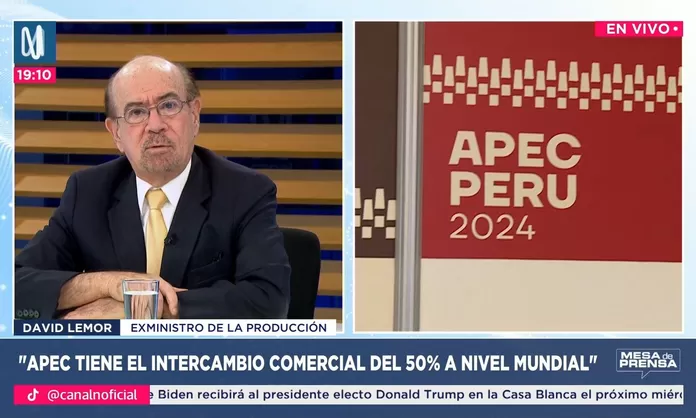 David Lemor: APEC tiene el intercambio comercial del 50% a nivel ...