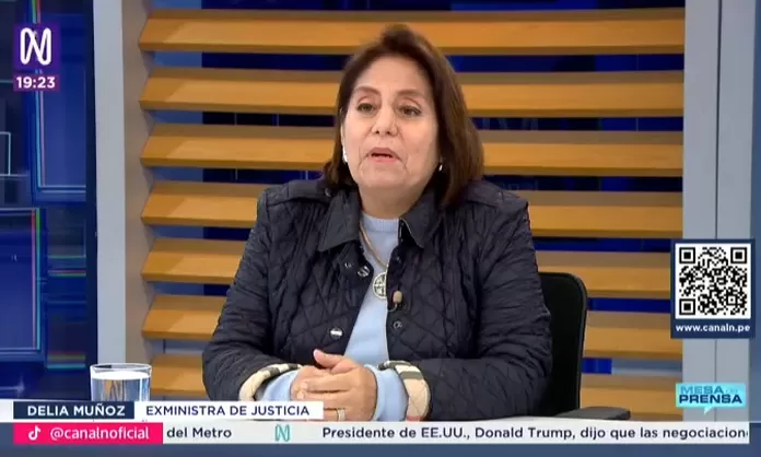 Delia Muñoz sobre Juan José Santiváñez: “Promocionó su imagen de hombre ...