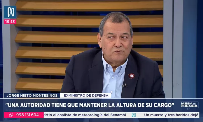 Jorge Nieto: Una autoridad tiene que mantener la altura de su cargo ...