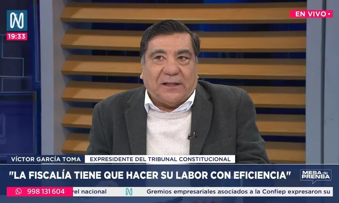 Víctor García Toma: La fiscalía tiene que hacer su labor con eficiencia ...