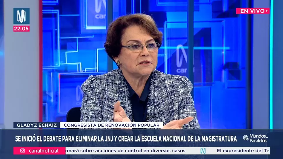 Gladyz Echaíz: No sé con quién se habrá reunido esta misión de ...