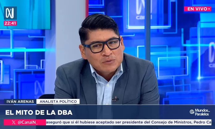 Iván Arenas: DBA es un término que no pertenece al ámbito político ...