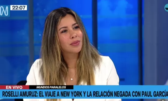 Roselli Amuruz: Paul García y yo somos pareja | Canal N