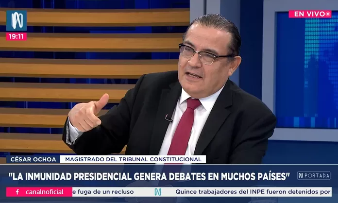 César Ochoa: La inmunidad presidencial genera debates en muchos países ...