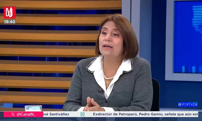 Delia Muñoz: Es bastante delicada la situación del presidente de la JNJ ...