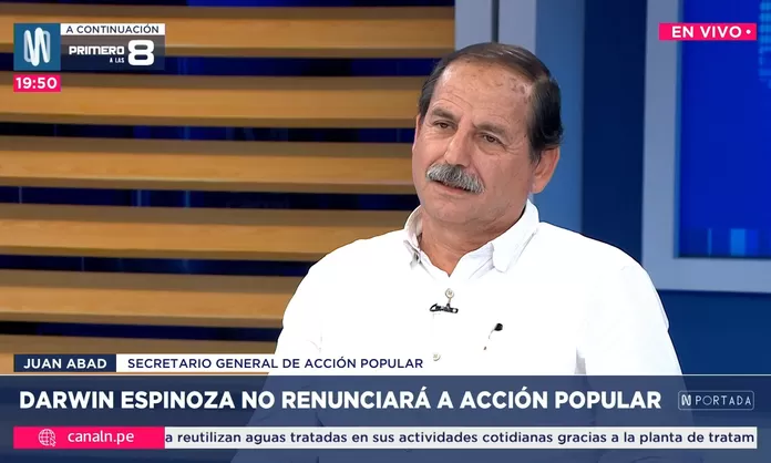 Juan Abad: La Fiscalía debió detener a Darwin Espinoza | Canal N